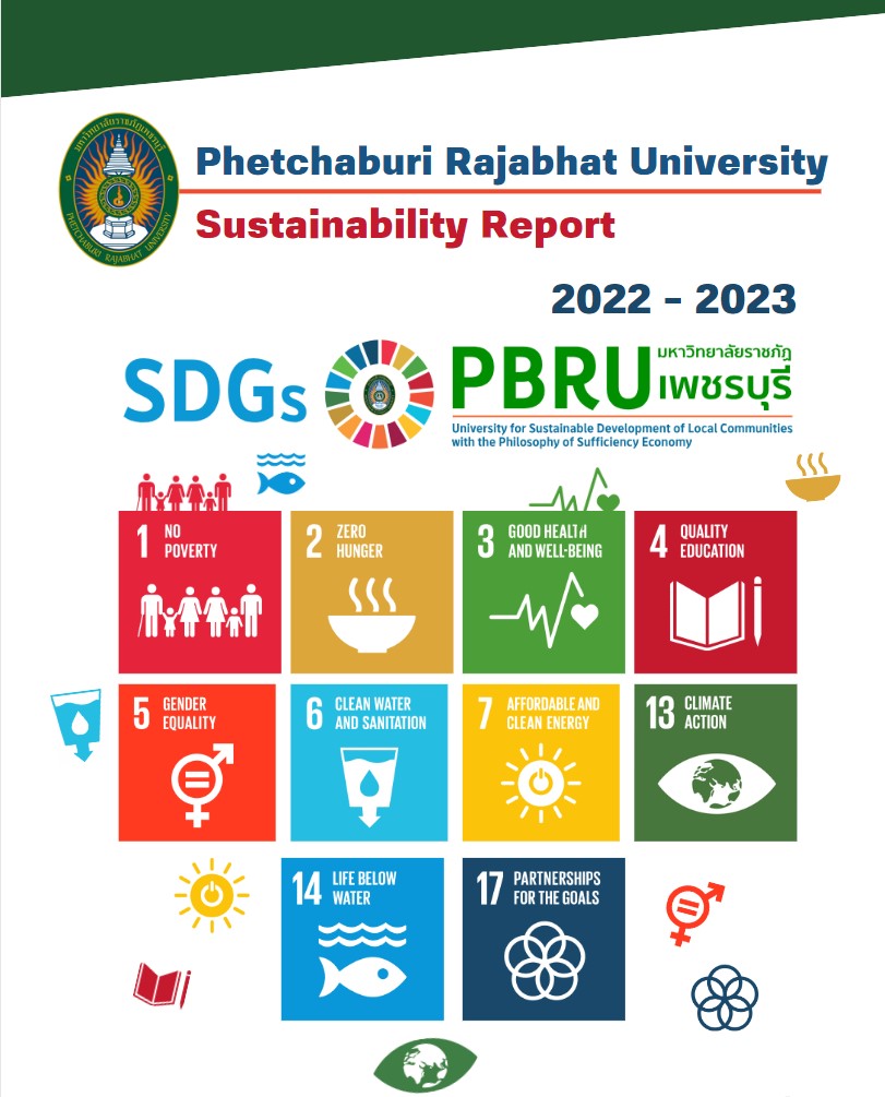 Reports SDGs 2023_EN - SCD & SDG Phetchaburi Rajabhat University